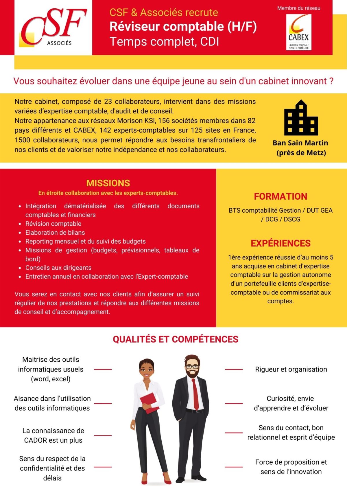 fiche-poste-reviseur-comptable-csf | CSF Expert-Comptable à Metz